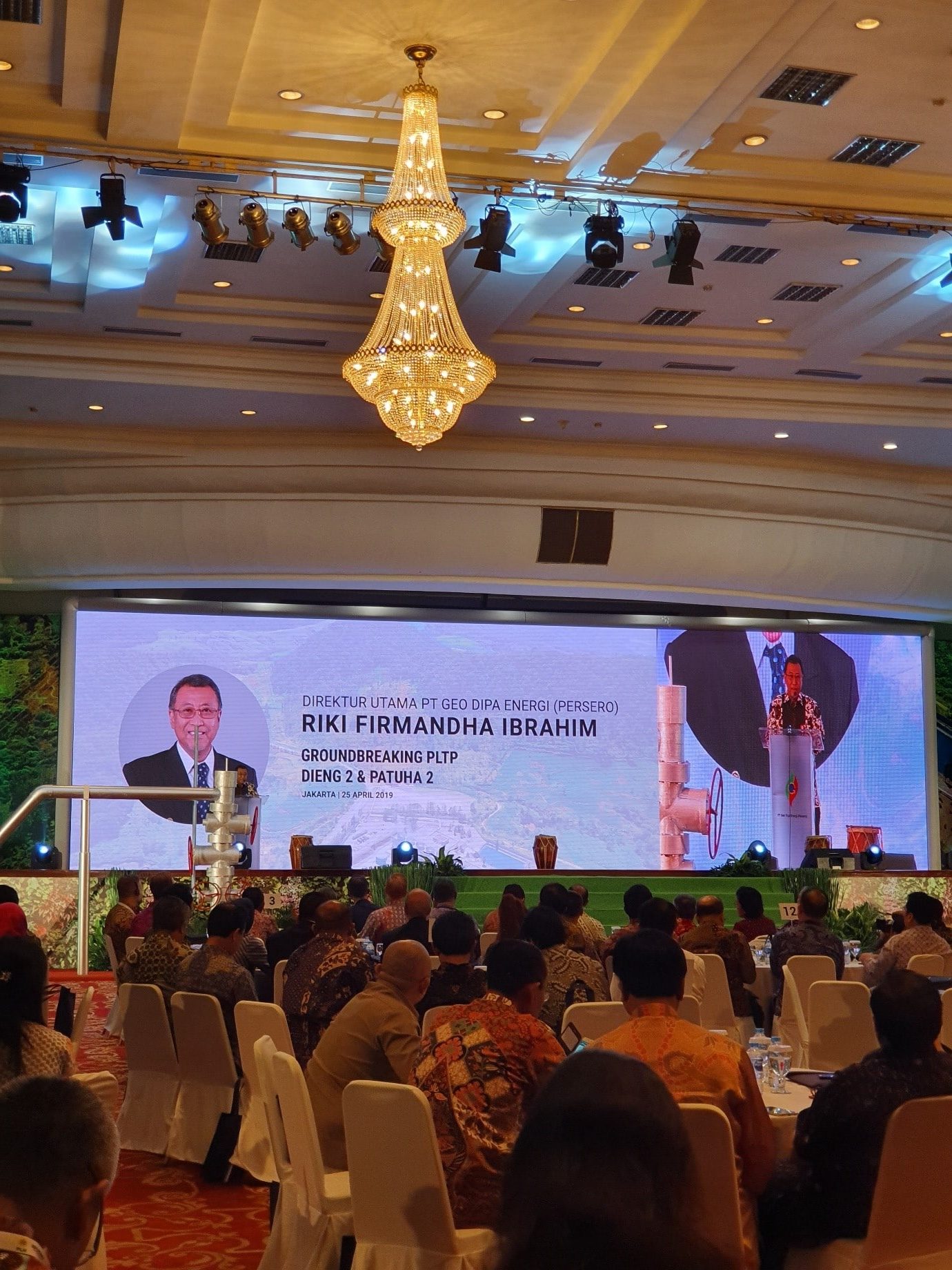 The Groundbreaking of Dieng 2 and Patuha 2 Geothermal Power Plant ...